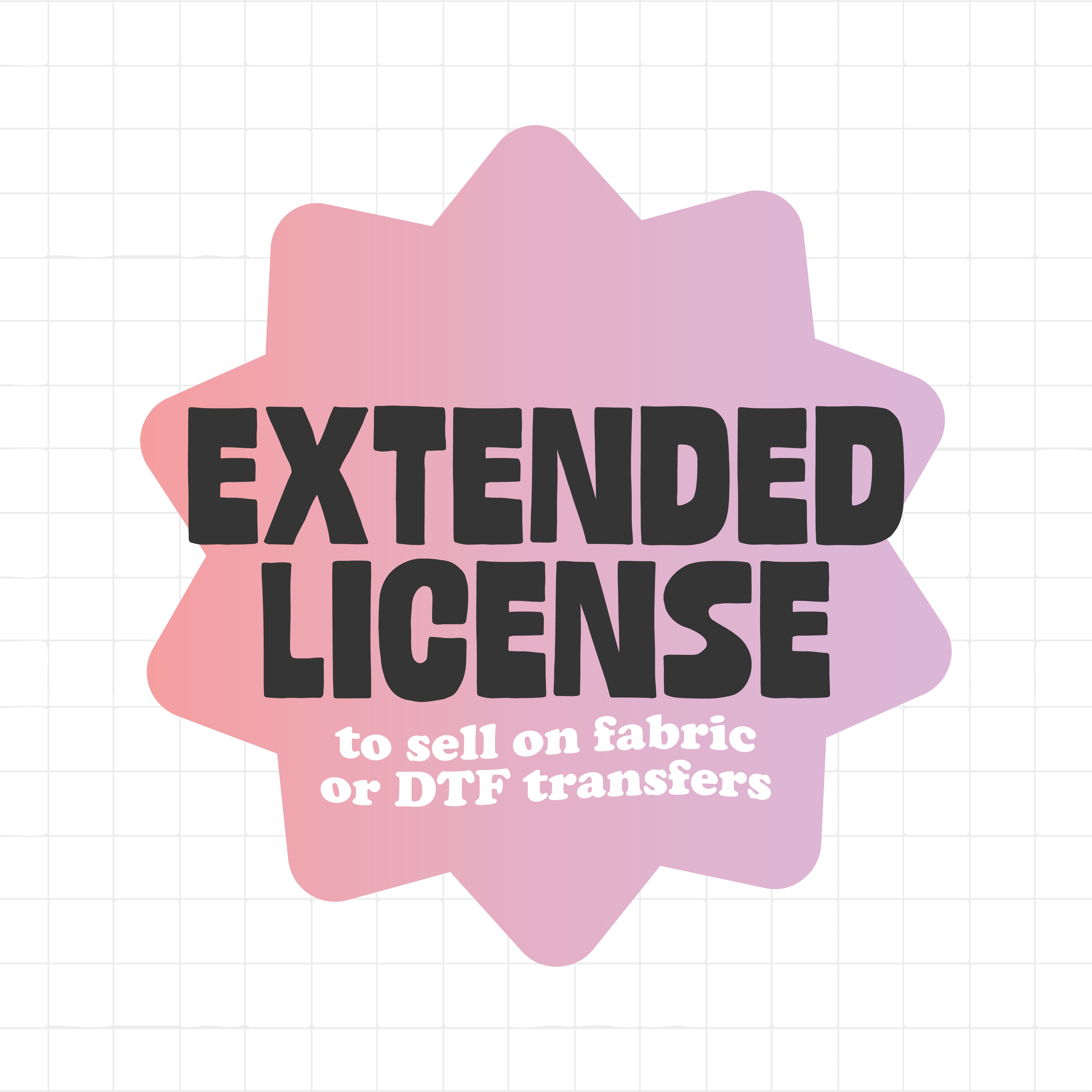 Extended License – Peachy Keen Design
